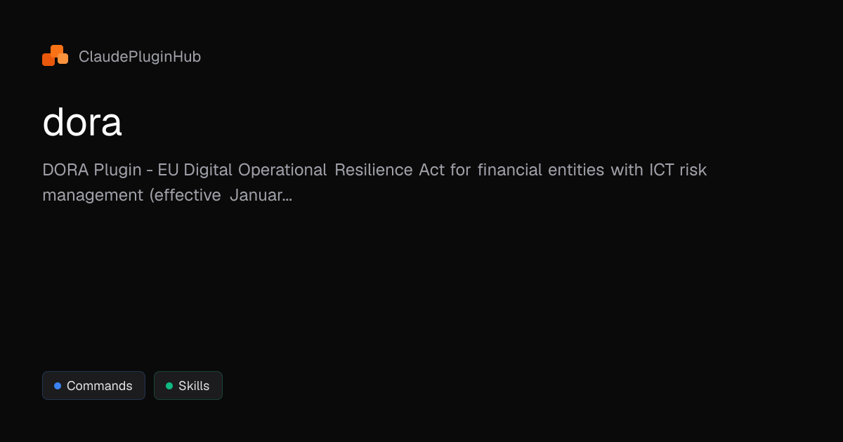 dora - Claude Code Plugin | ClaudePluginHub